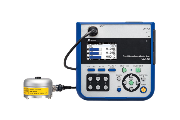 VM-56 | Tri-axial Groundborne Vibration Meter | RION Global website